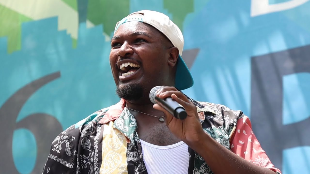 Disney’s Aladdin — “Friend Like Me” — Caleb Barnett — Broadway in Bryant Park - YouTube