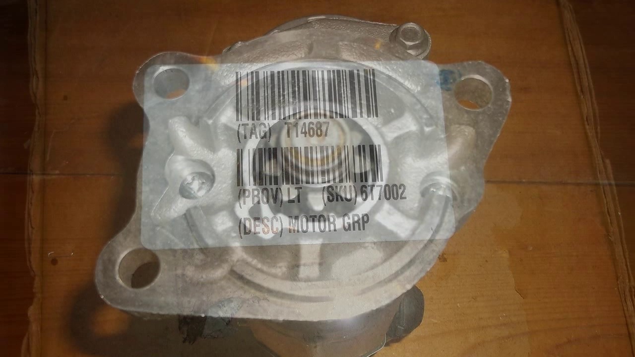 6T-7002: 6T7002 MOTOR GRP - YouTube