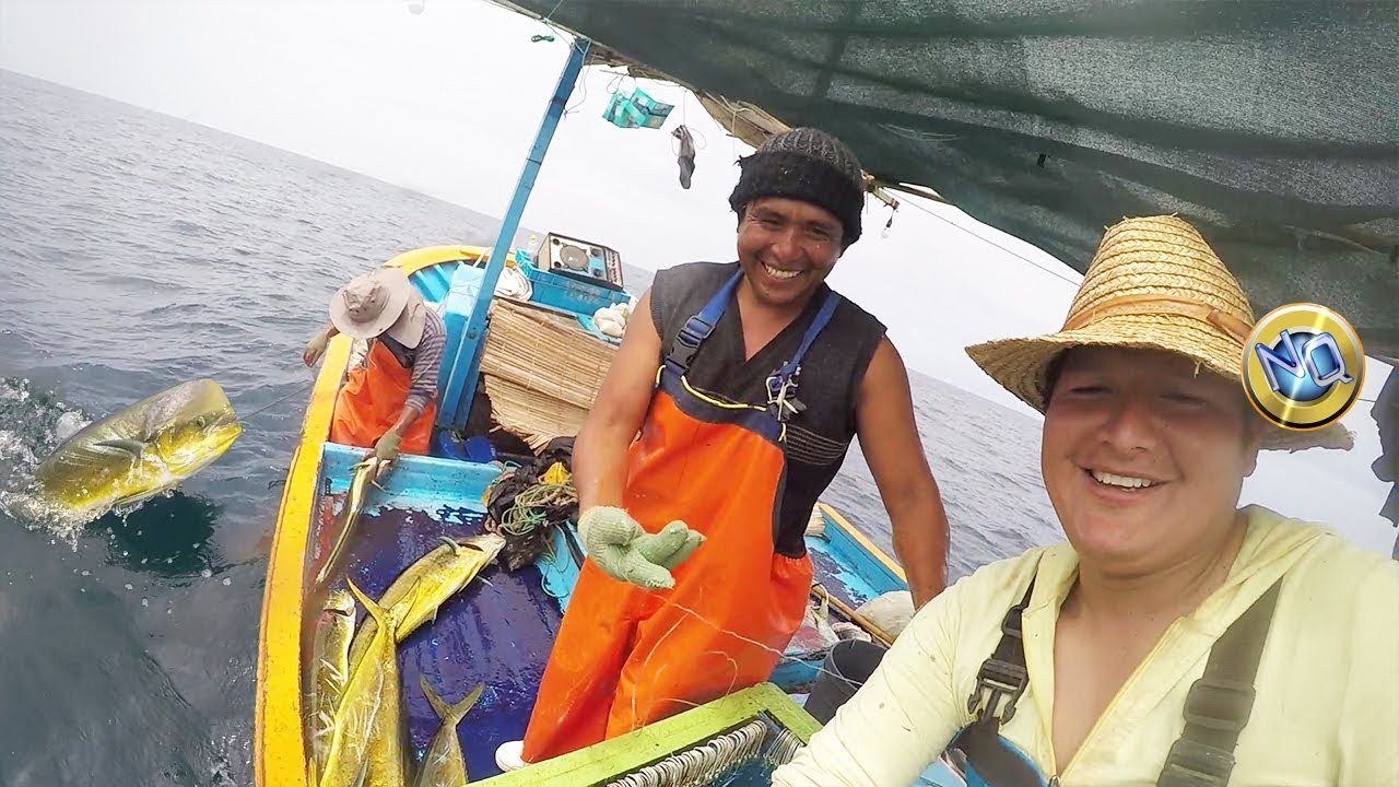 Hombres valientes en busca de la captura perfecta, pesca de GRANDES ...