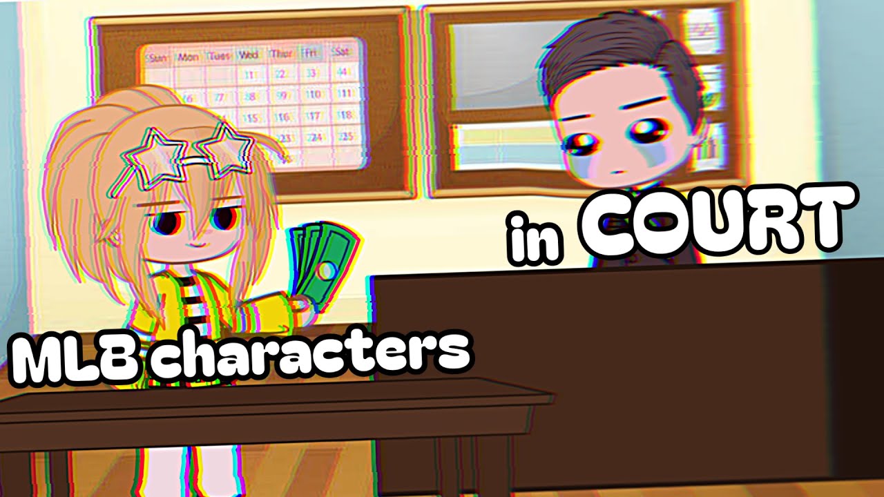 Mlb characters in court/ Mlb/ Gacha club - YouTube