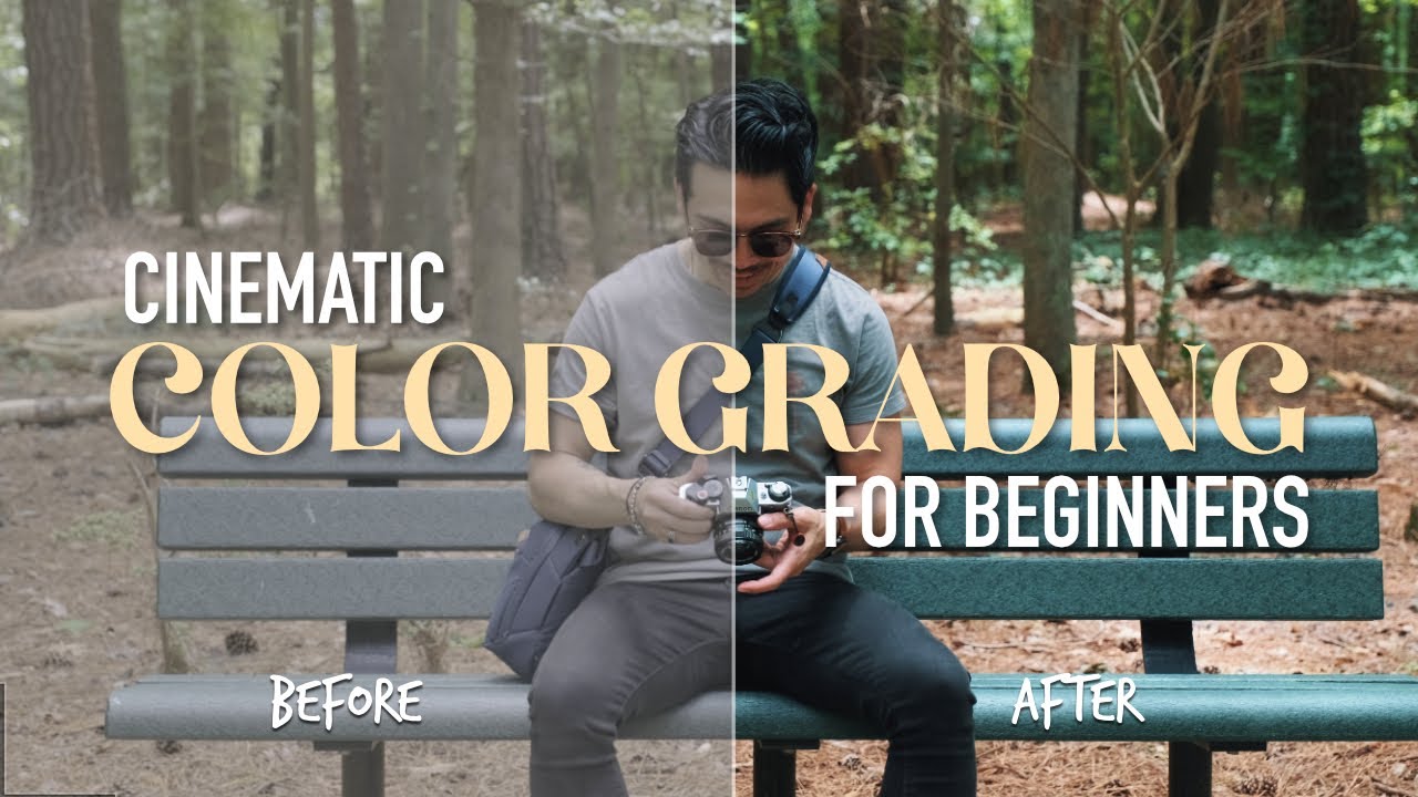 Color Grading for BEGINNERS || How to create YOUR OWN CINEMATIC presets ...