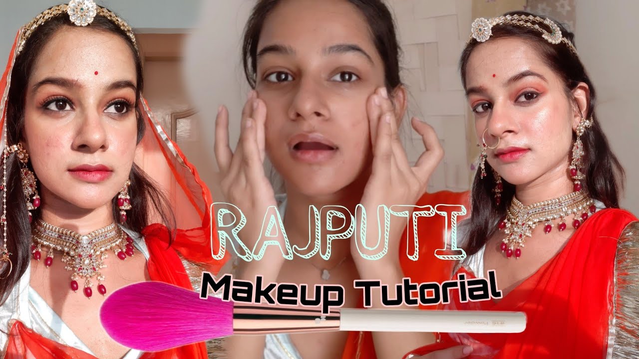 Rajputi makeup look for beginners 💄| Hemlata Suthar - YouTube