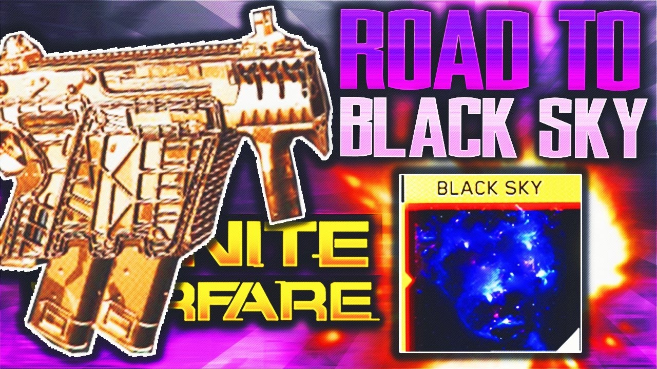 ROAD TO "BLACK SKY" & "SOLAR" CAMOS INFINITE WARFARE! KARMA-45 GOLD ...