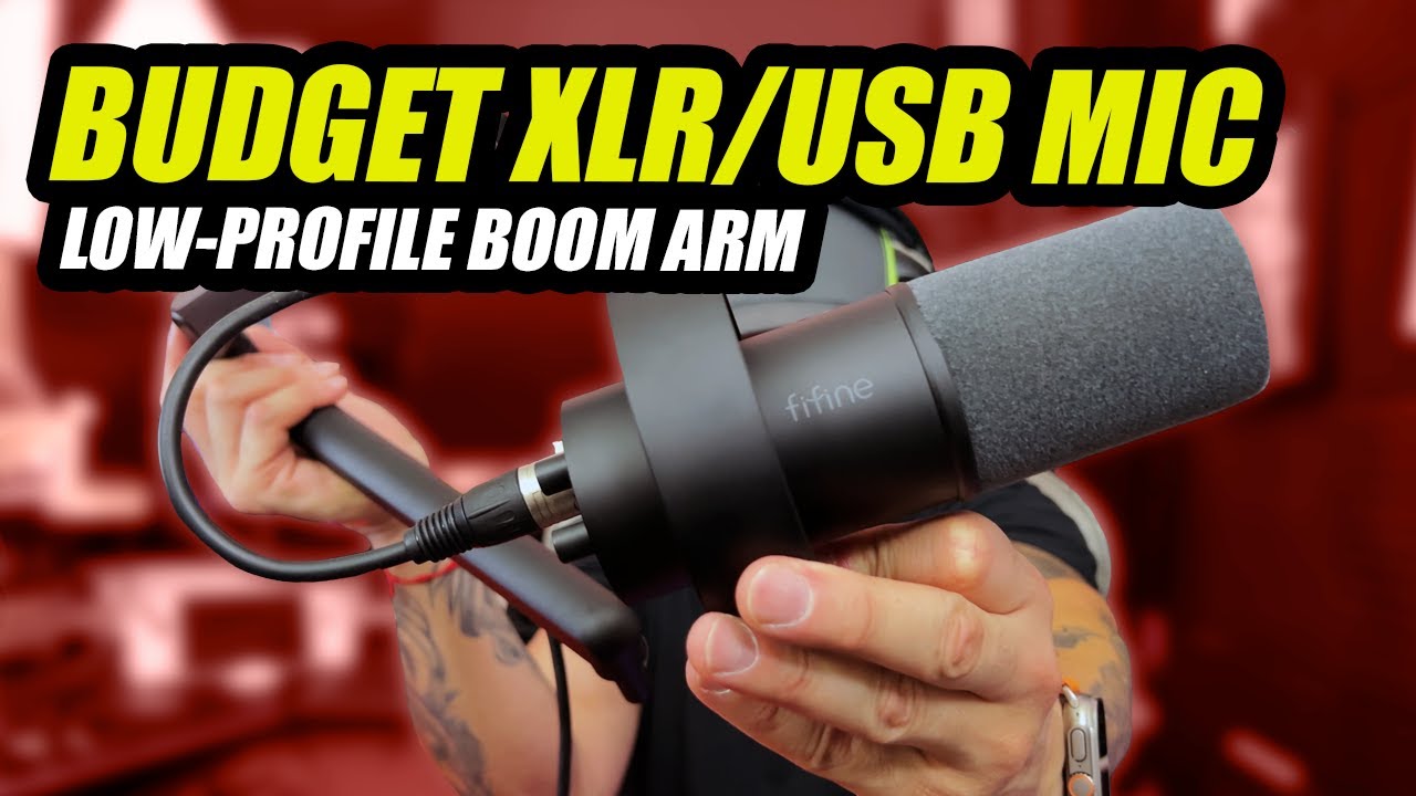 Why You Should Consider the FIFINE K688 Microphone and Boom Arm - YouTube