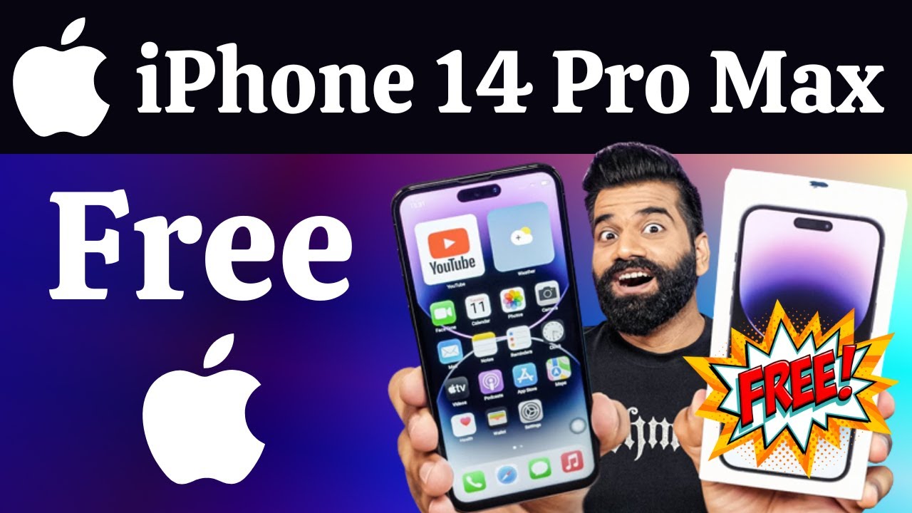 Apple iPhone 14 Pro Max Free 🔥🔥🔥 | How To Get Free Iphone 14 Pro Max 🔥😱 ...