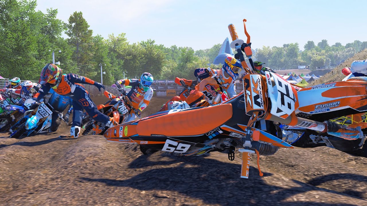 MXGP21 Racing the One Two Five Full Season Realistic Mode - YouTube
