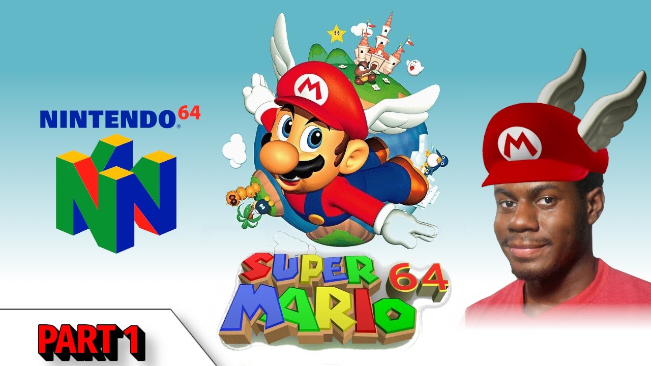Mario in Three Dimensions! | Let's Play Super Mario 64 PT.1 - YouTube