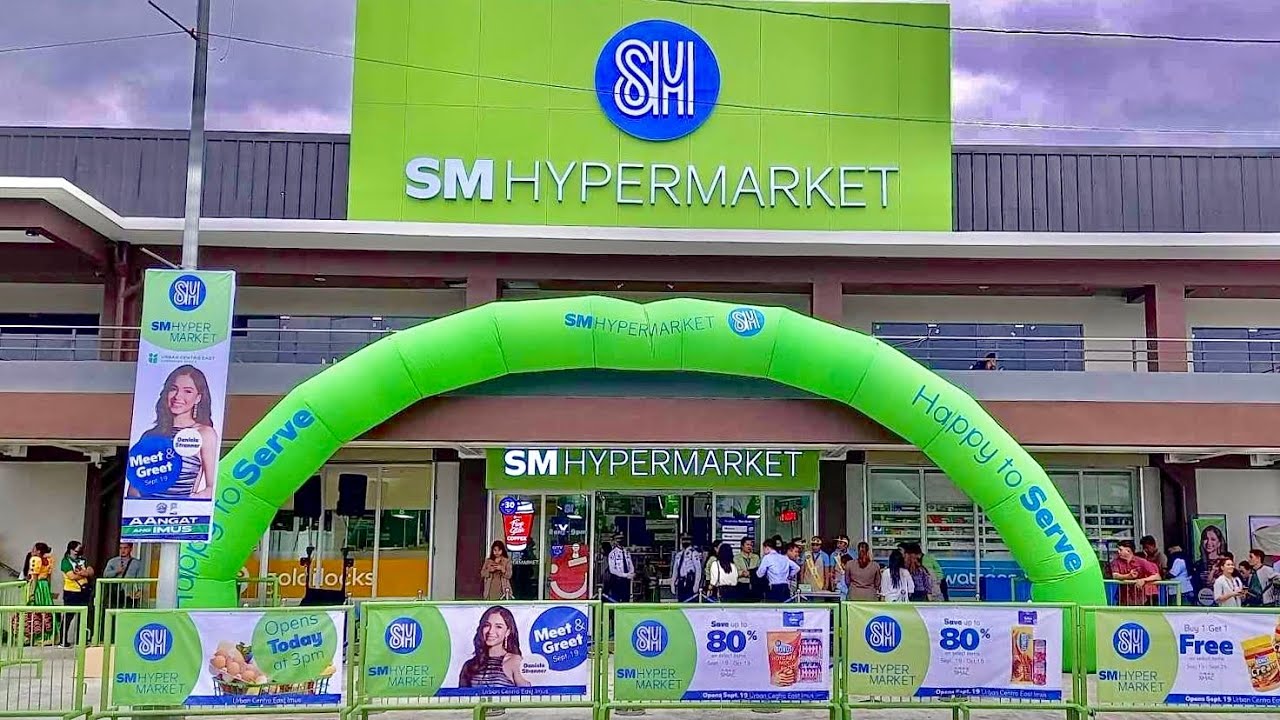 SM Hypermarket Urban Centro East Imus Opening - YouTube
