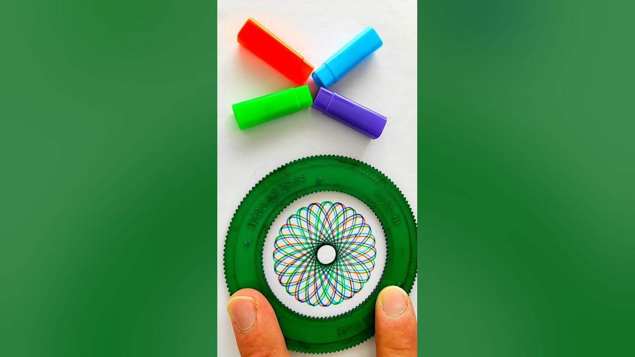Easy Spirograph Disegns 😊 Spirograph Drawing Youtube