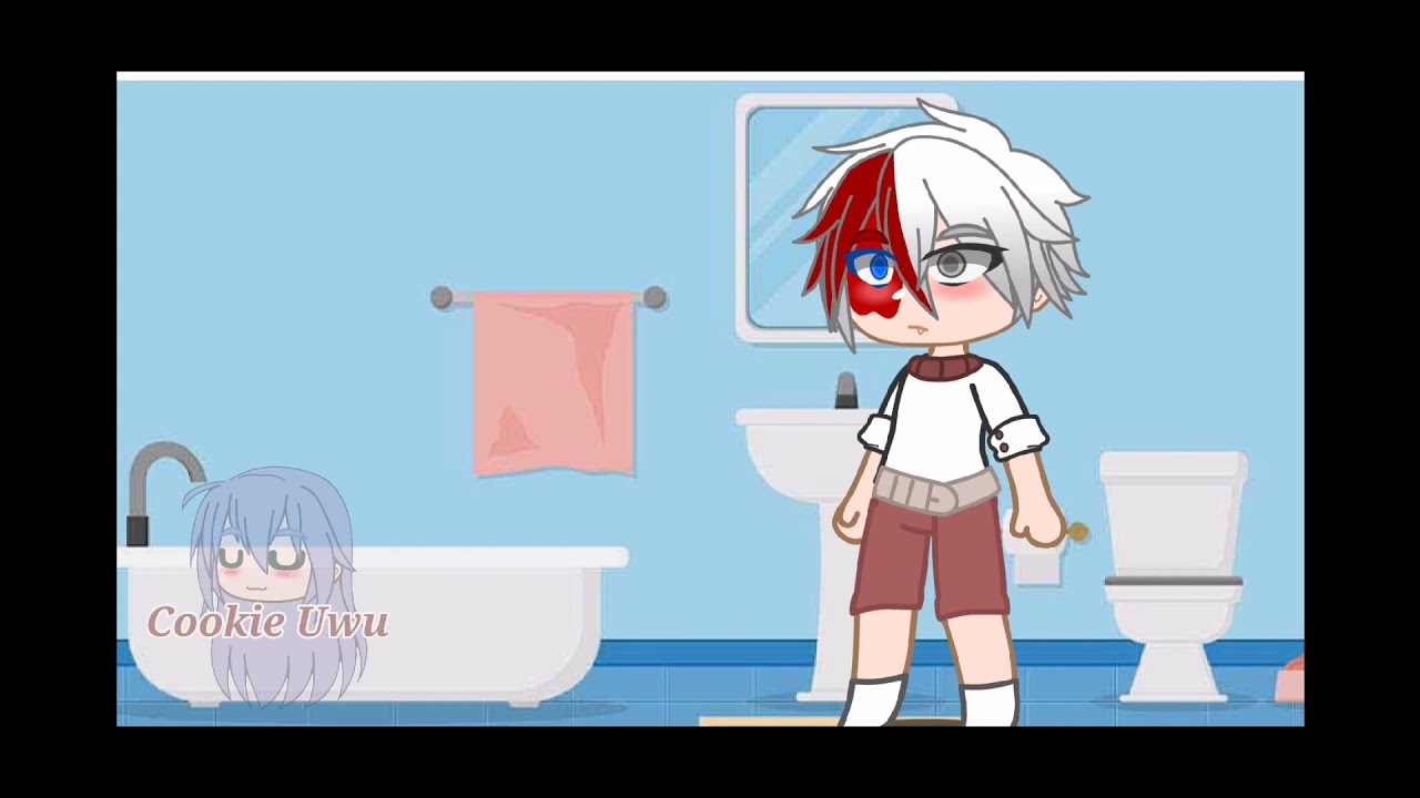 ||If todoroki got hit by a vampire quirk||Tododeku skit||mha/bnha ...