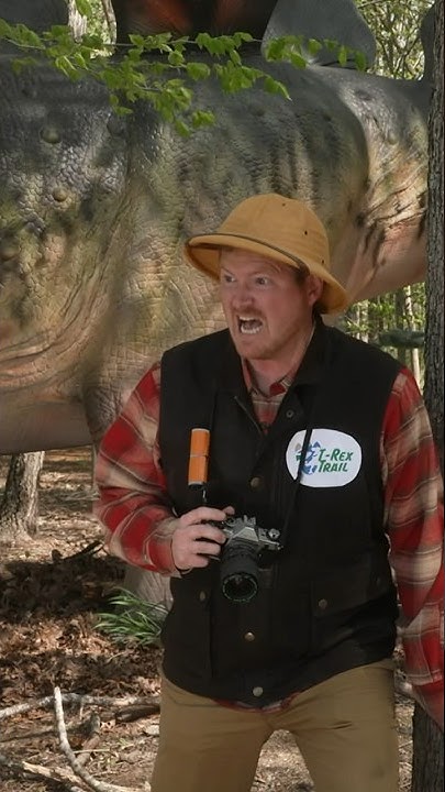 Dino Don is stuck on T-Rex trail at Explore Park! Can you help bring ... Dino Don is stuck on T-Rex trail at Explore Park! Can you help bring ...