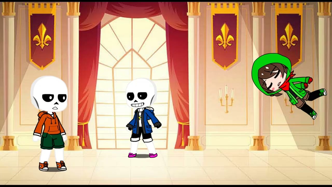 Bad Time Trio Meeting! (Sans x Shift!Chara???) - YouTube