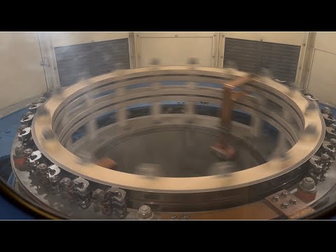 Free Energy Spinning Generator with 140 RPM in hydroelectric power ...