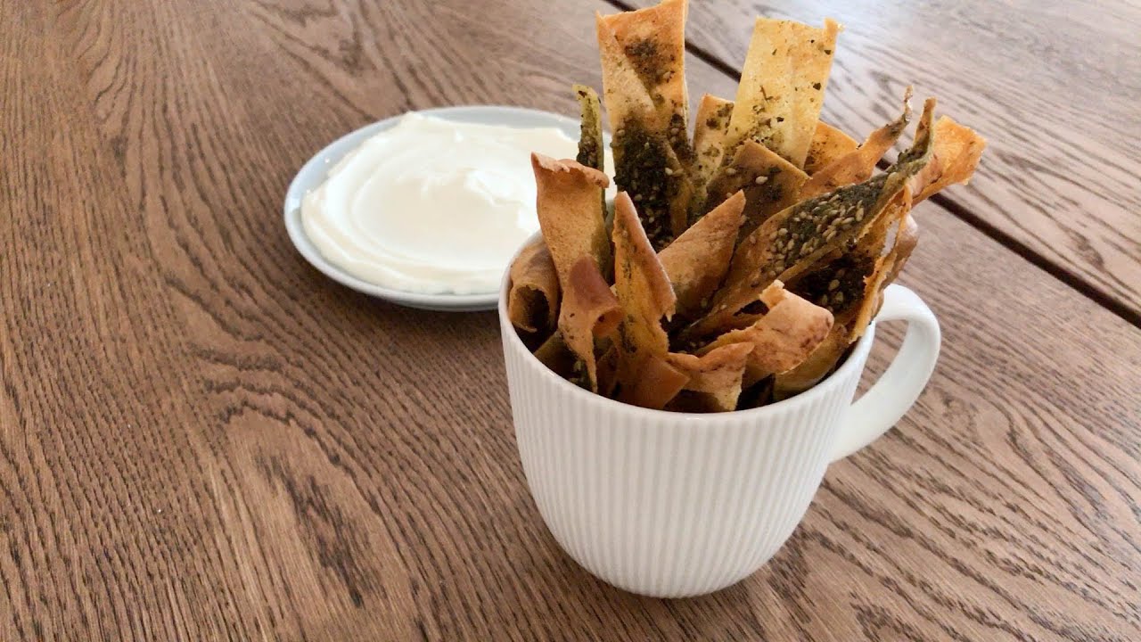 Lebanese Bread Sticks (Za'atar Sticks) - YouTube