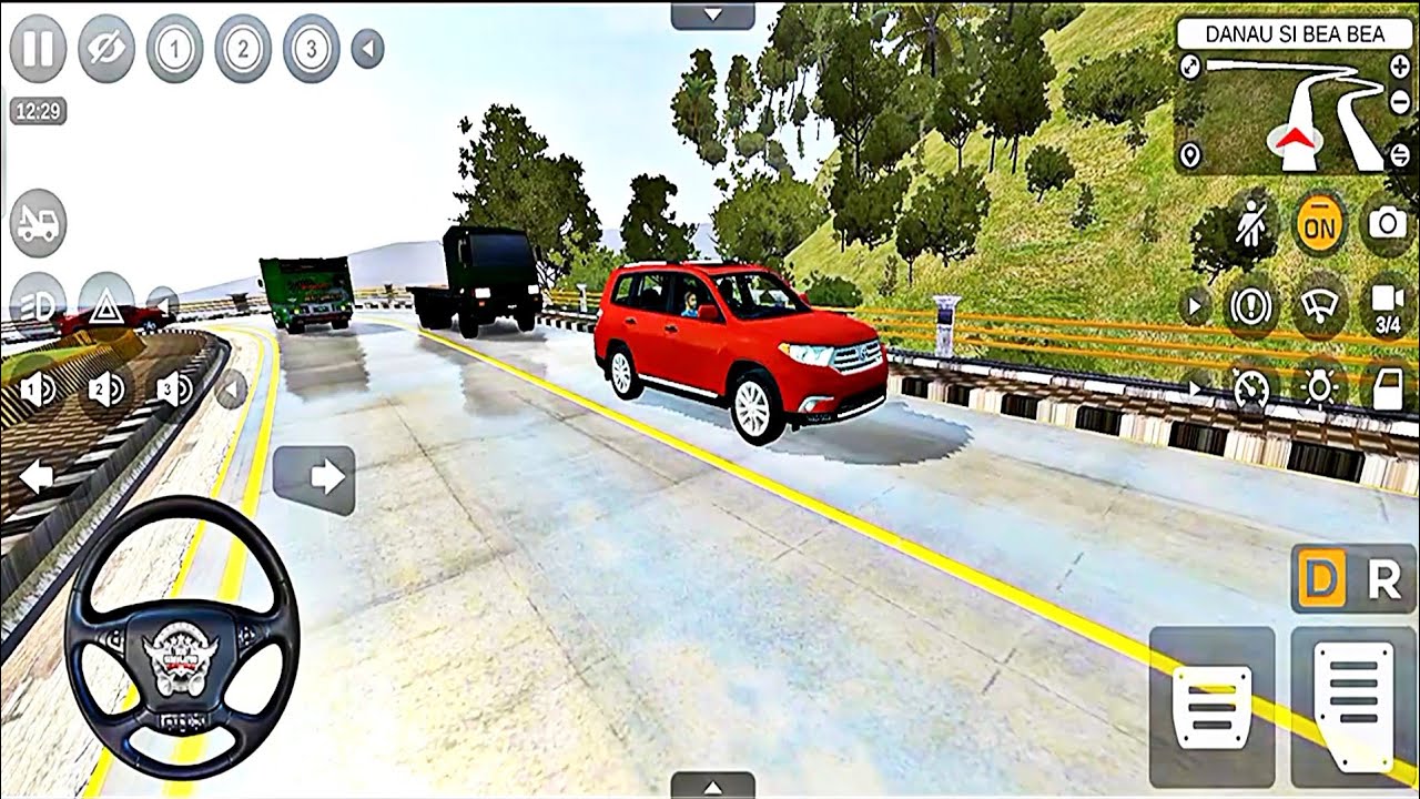 Bus Simulator Indonesia #40 - Toyota Highlander - Android Gameplay ...