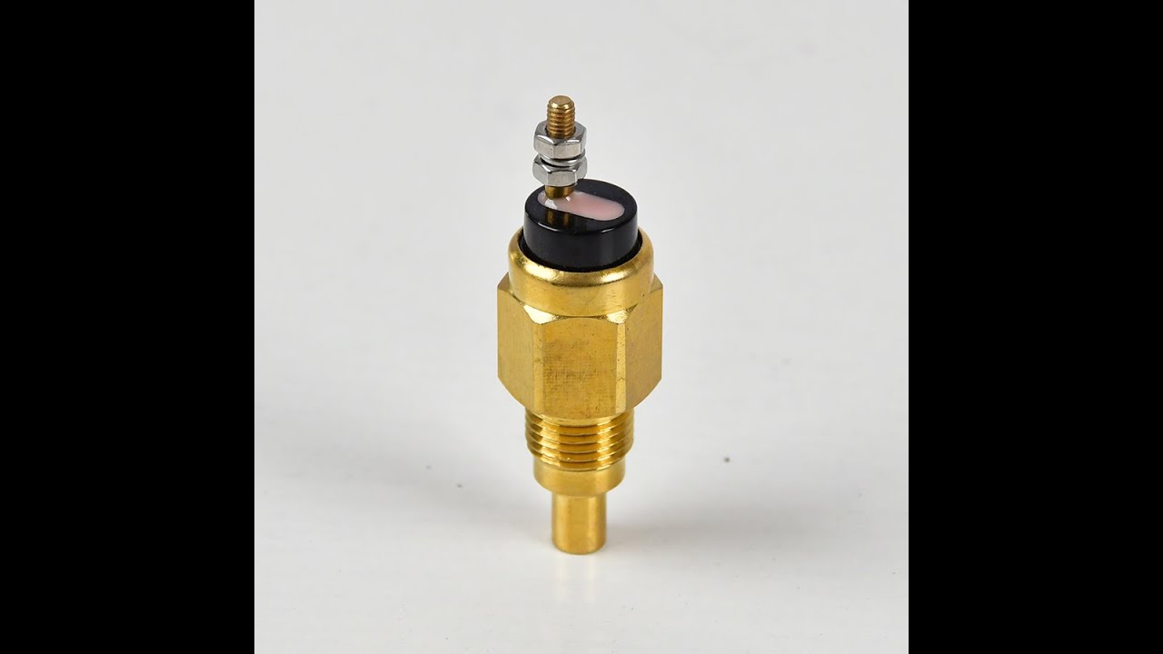 Water Temperature Sensor 4371318 for Hitachi Excavator EX100-5 EX120-5 ...