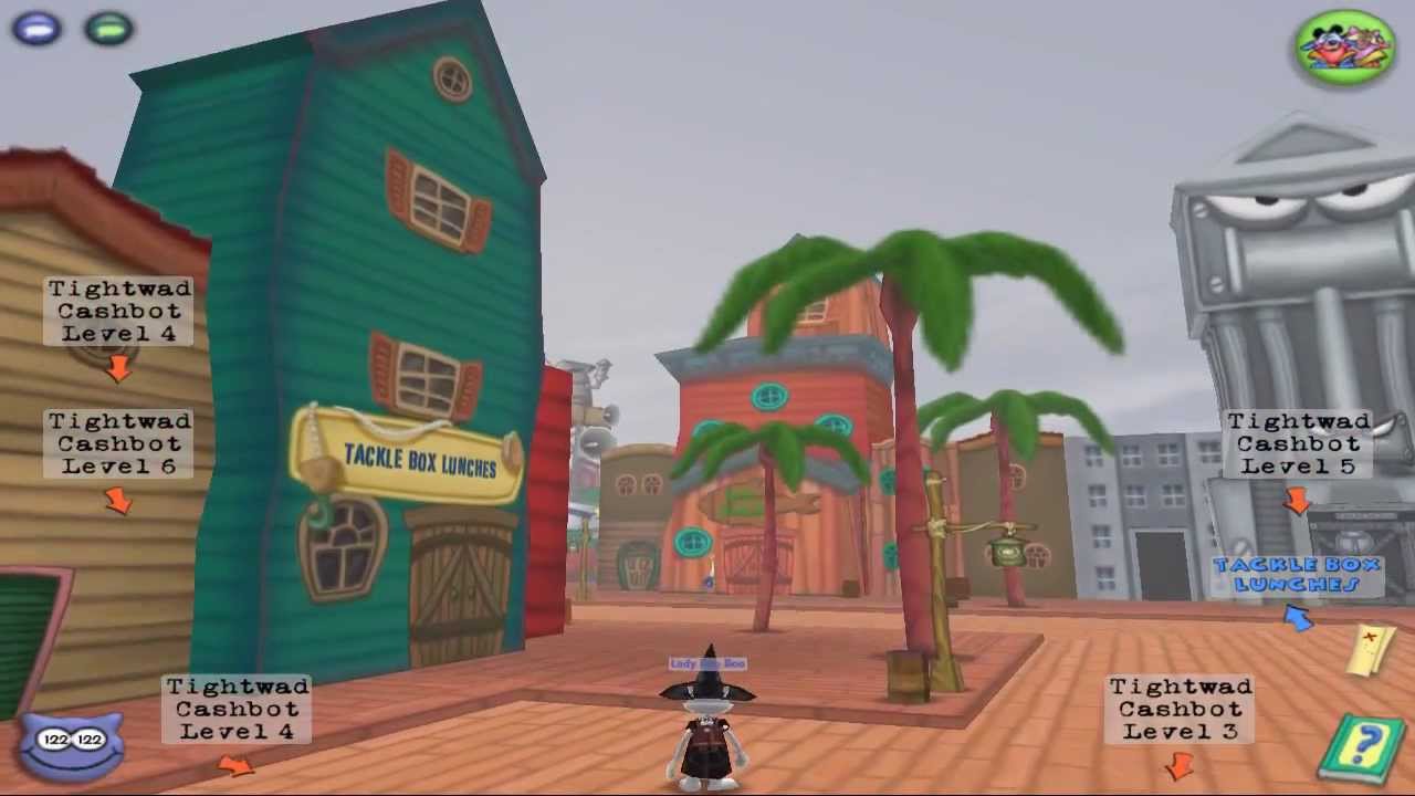 Toontown - Donalds Dock Streets - YouTube