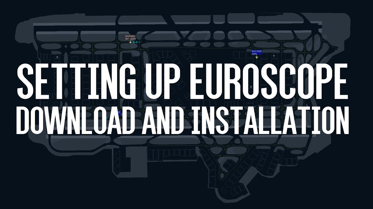 How to setup and install EuroScope with the UK Controller Pack - YouTube