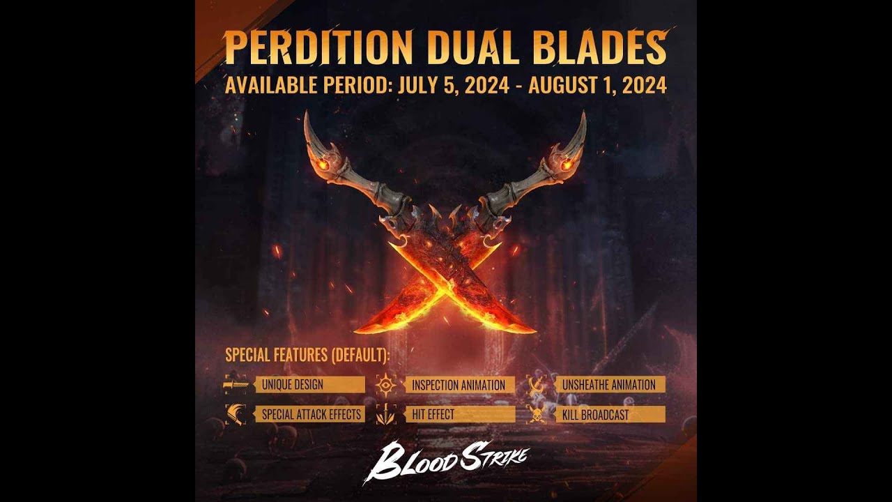 PERDITION DUAL BLADES is now OUT! Bloodstrike - YouTube