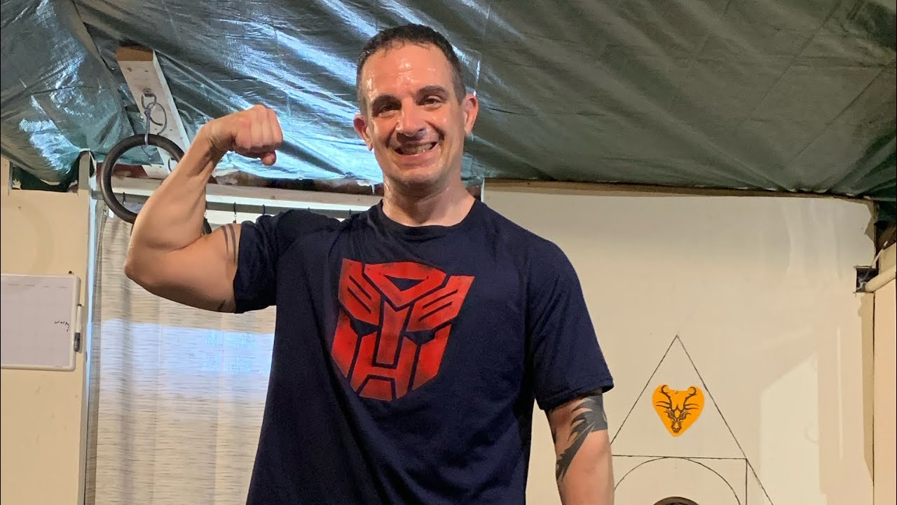 290 Burpees in 20 minutes!!! Closer to my goal of 300. - YouTube