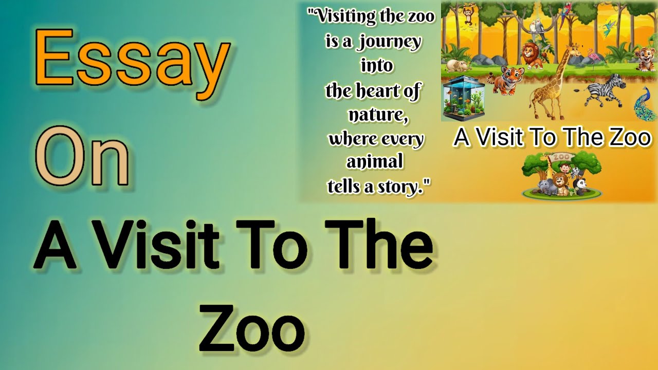 A Visit to the Zoo|My Amazing Zoo Visit| - YouTube