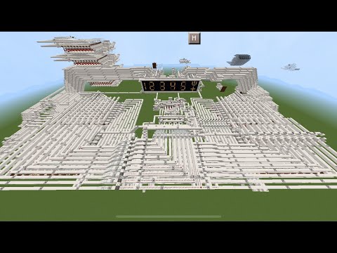 【Minecraft】十進数加算機 [マインクラフト統合版] #マイクラ統合版 #マイクラ計算機 - YouTube