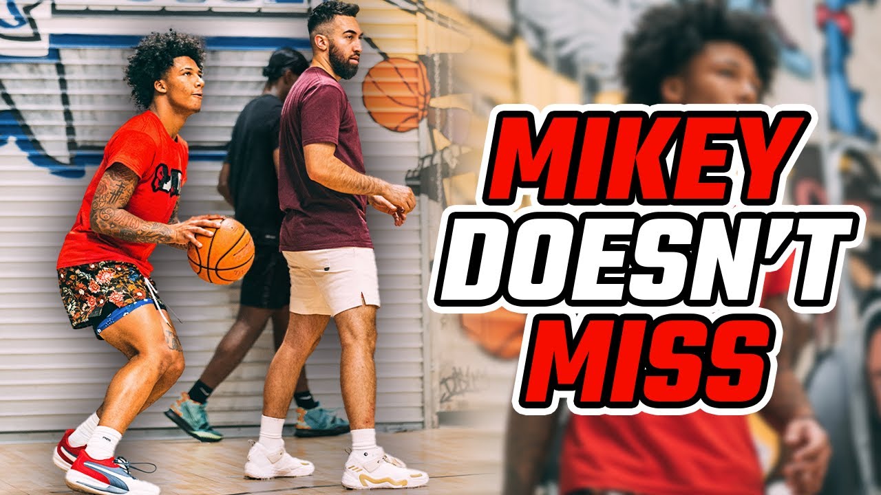 Mikey Williams Is Becoming A Shooter! Workout With NBA Trainer Ryan ...