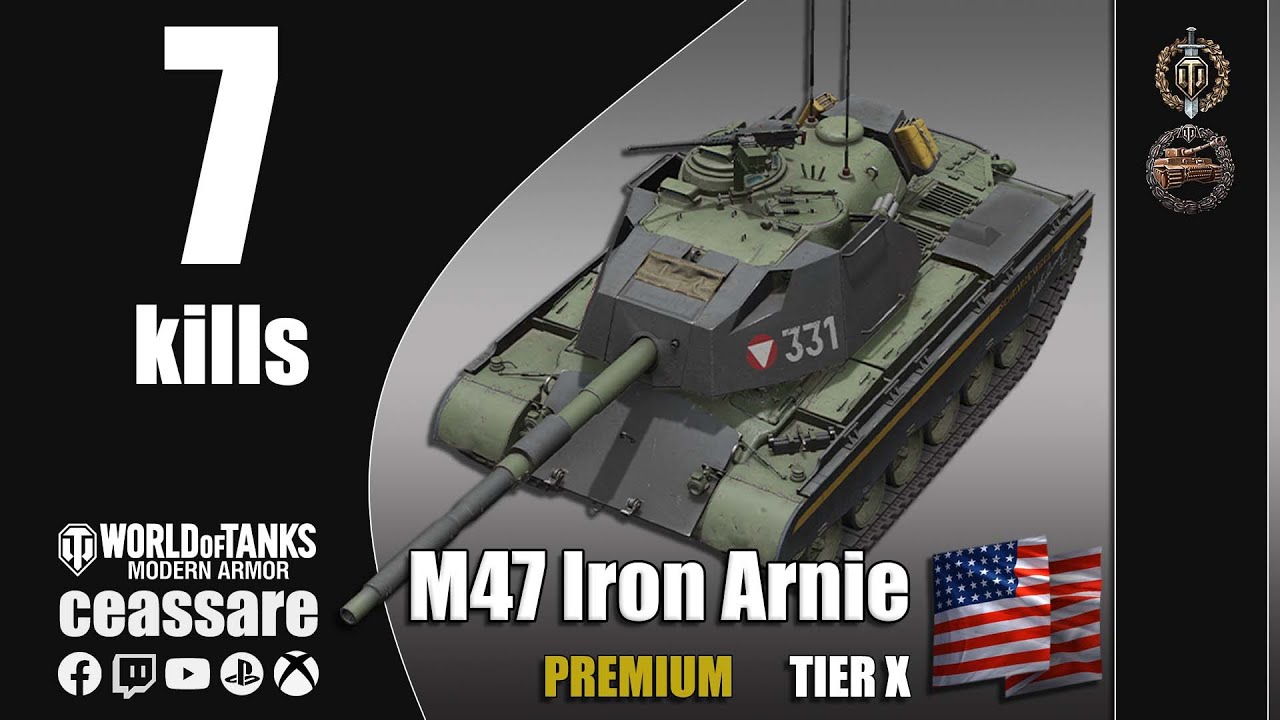 M47 Iron Arnie / WoT Console / PS5 / Xbox Series X / 1080p60 HDR - YouTube