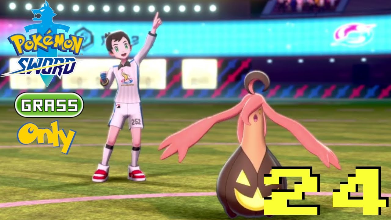Galar Finals Frenzy! - Pokemon Sword Grass Only #24 - YouTube