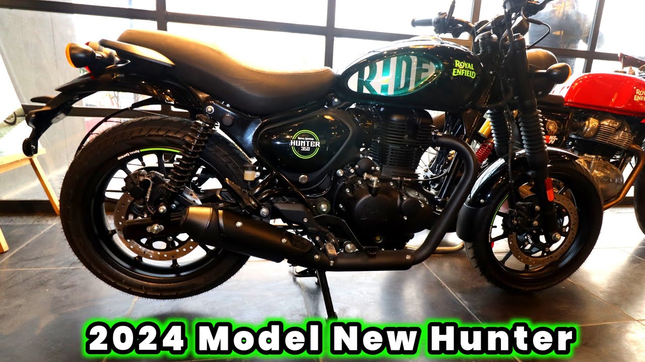 Finally All New 2024 Hunter 350 Is Here 🔥 Detailed Walkaround Review ...