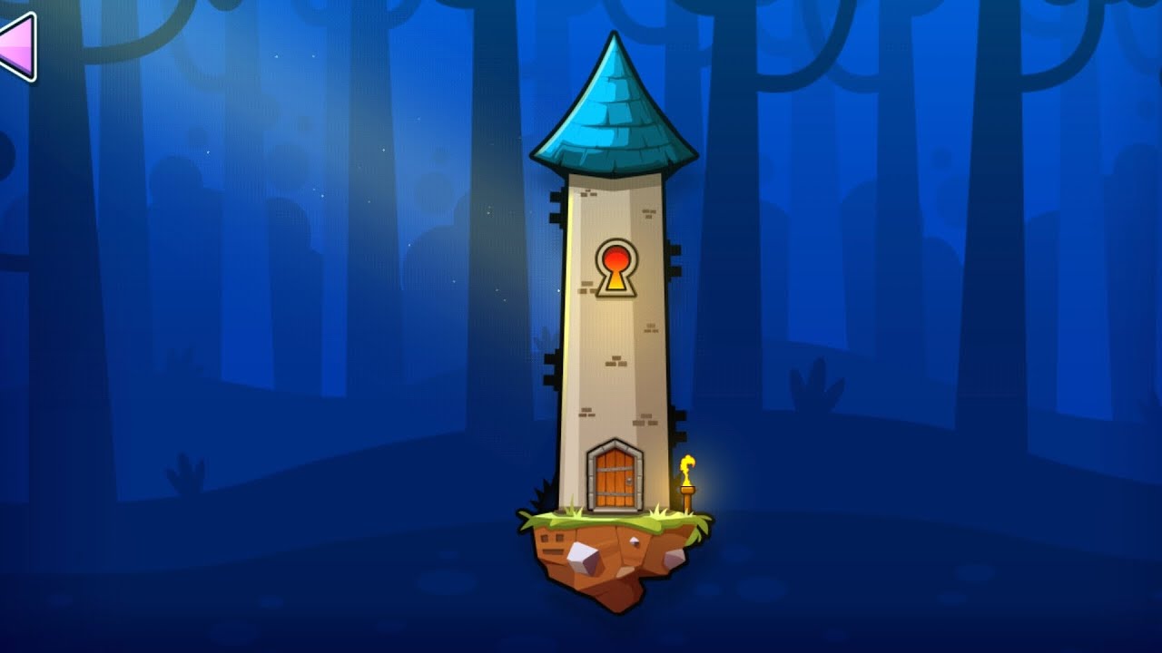 the tower level 1 geometry dash - YouTube
