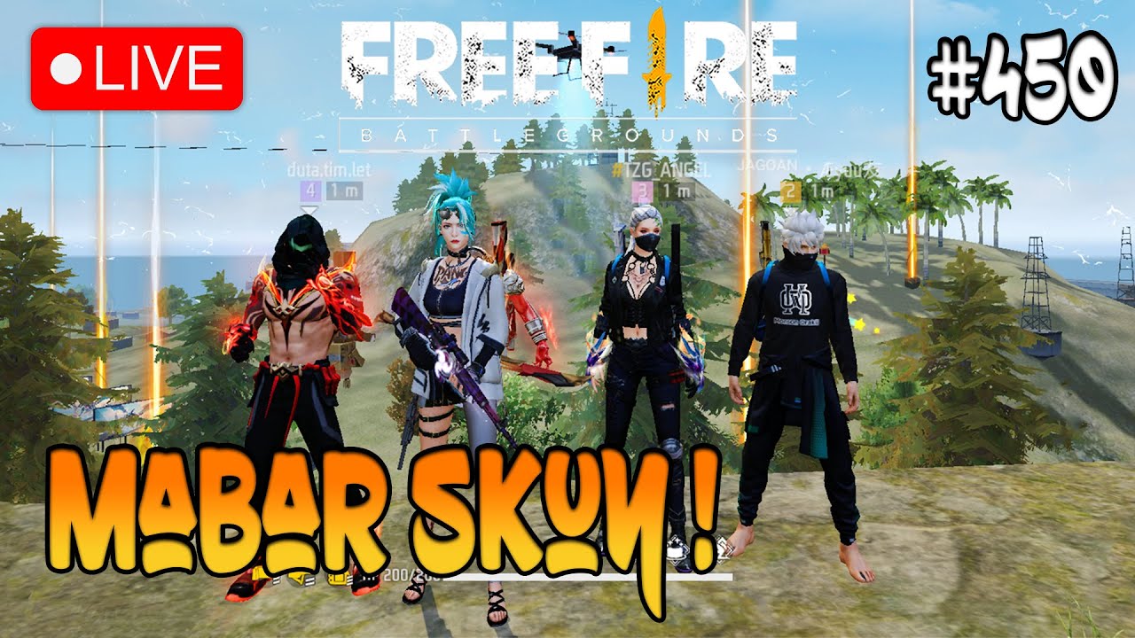 [ LIVE MABAR FF ] INGAT! MELAMUN BUKAN SOLUSI MENDING MABAR FF CR SKUY ...
