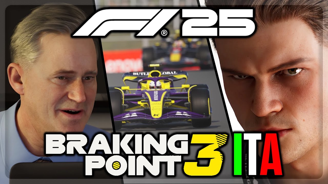 BRAKING POINT 3 F1 25 IN ITALIANO! 😱 - EPISODIO 3, AVVIENE LA TRAGEDIA... - YouTube