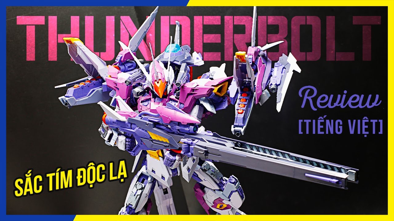 Review Mô hình lắp ráp 1/100 Thunderbolt Cosmic General Purpose Combat ...
