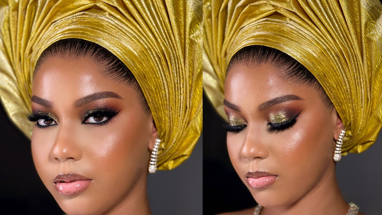 STEP BY STEP BRIDAL MAKEUP TUTORIAL // NIGERIA BRIDAL MAKEUP // IGBO ...