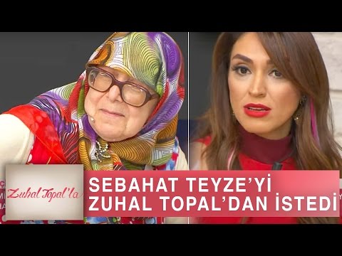 Zuhal Topal'la 193. Bölüm (HD) | Cemil Amca Sebahat Teyze'yi Canlı Yayında Zuhal Topal'dan İstedi
