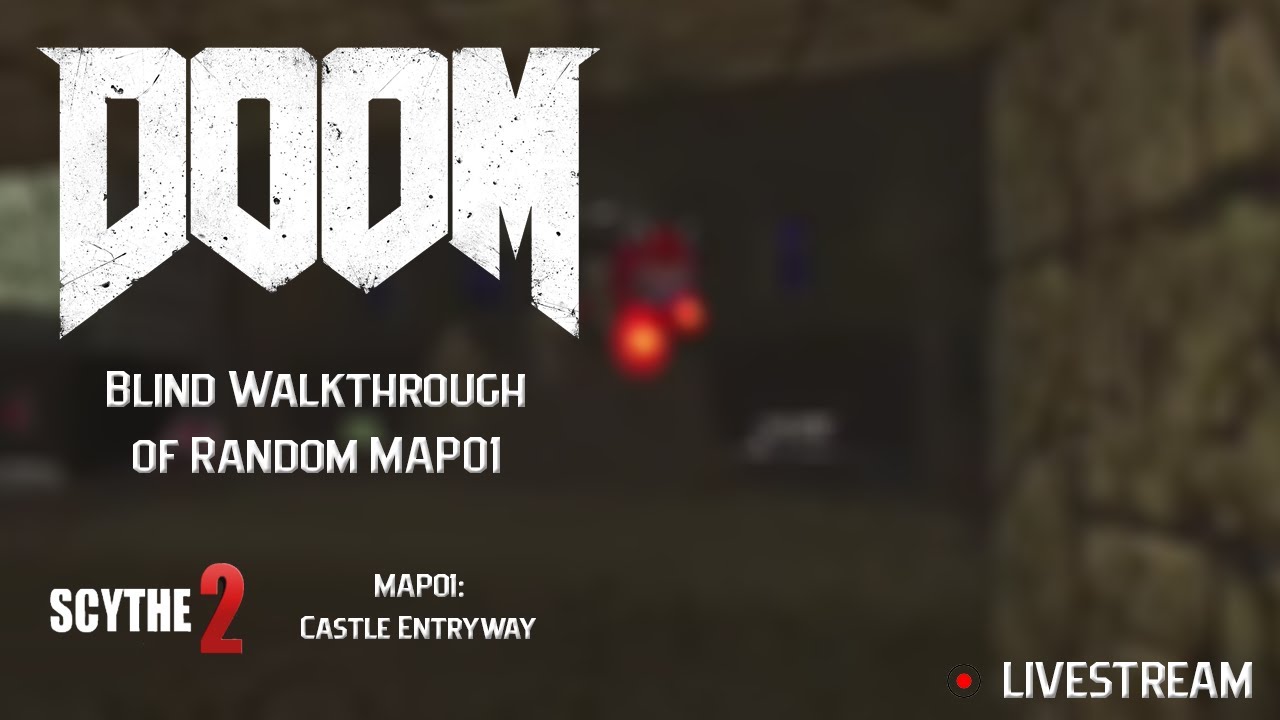 MAP01 of random Doom WAD | Pt.1 | Ultra-Violence | 100% | Blind ...