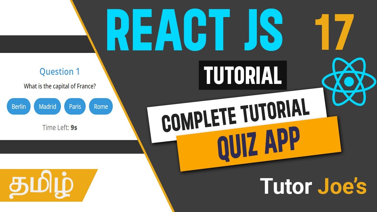 Quiz App With React A Step By Step Tutorial React Js Complete
