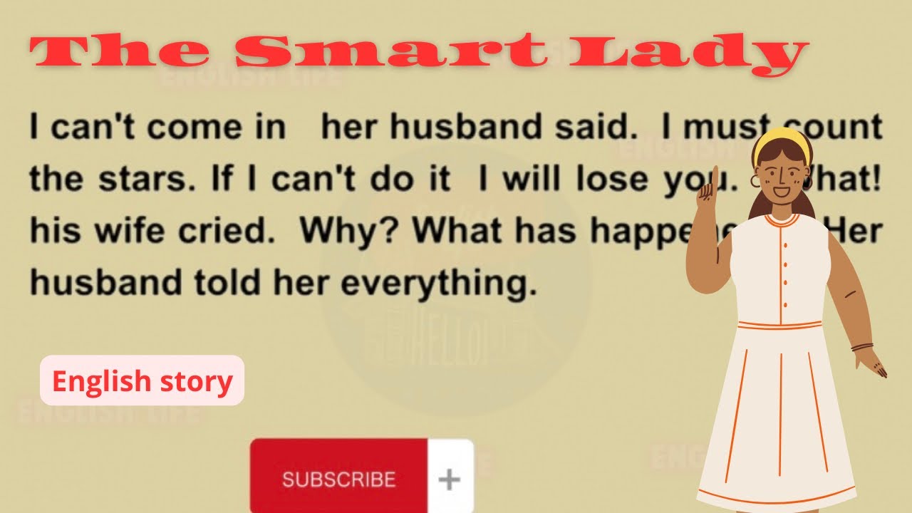Learn English Through Stories-the smart lady-level 2|Improve your ...
