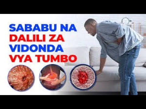 SABABU NA DALILI ZA VIDONDA VYA TUMBO || UKIWA NAZO HIZO HII NDIO TIBA ...