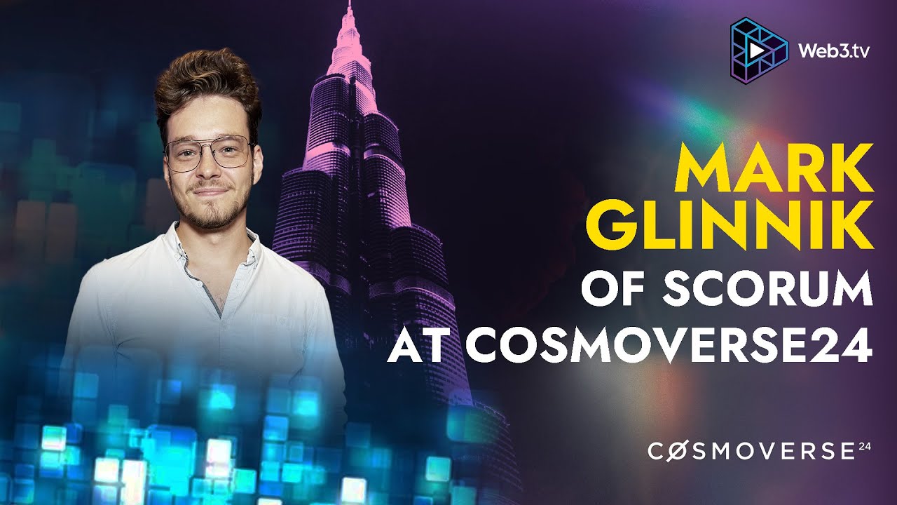 Mark Glinnik, Lead Business Analyst of Scorum at Cosmoverse Dubai 2024 ...