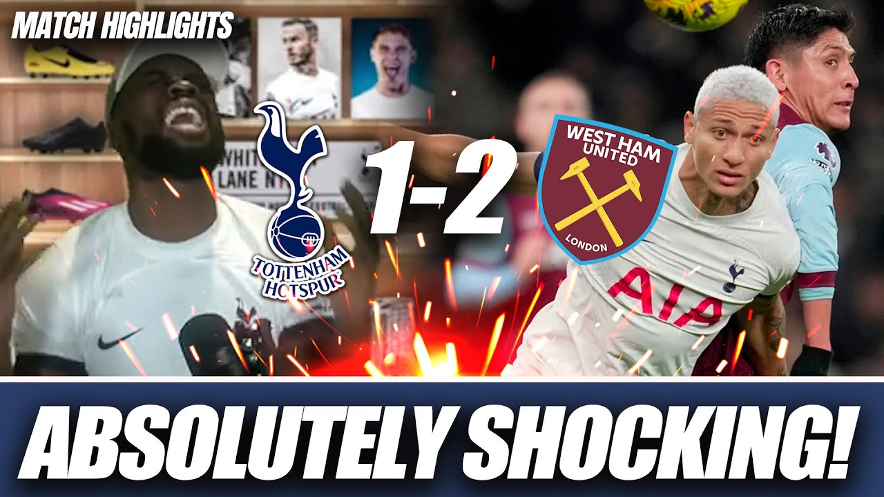 ABSOLUTELY SHOCKING 🤬 WE COLLAPSED IN THE SECOND HALF! Tottenham 1-2 ...