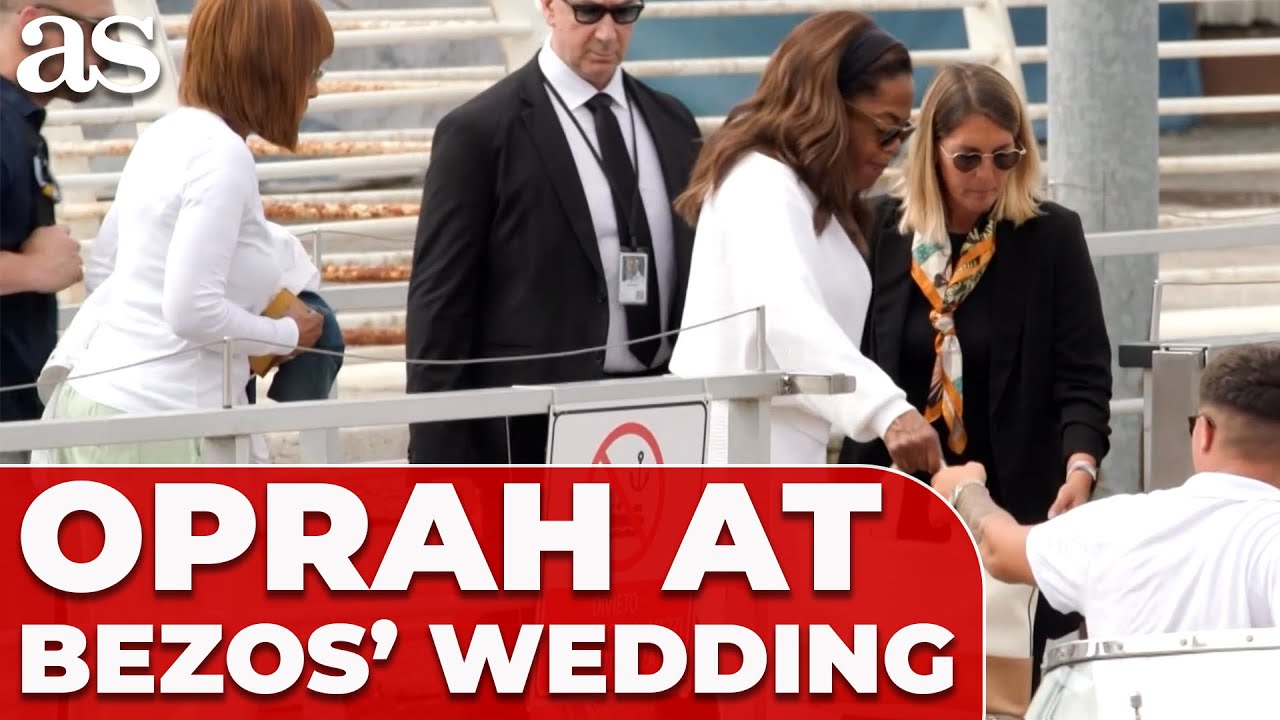 BEZOS' WEDDING SPARKS PROTEST in VENICE as OPRAH and CELEBS arrive ...