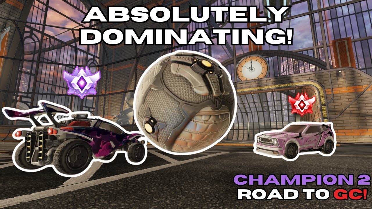 Absolutely DOMINATING Ranked! | CHAMP 2 ROAD TO GC! - YouTube