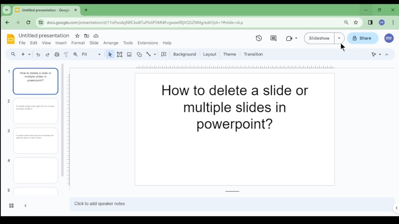 How To Delete A Slide Or Multiple Slides In PowerPoint PPT YouTube how-to-delete-a-slide-or-multiple-slides-in-powerpoint-ppt-youtube