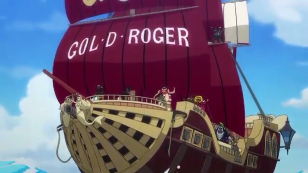 One Piece Gol D Roger Ship