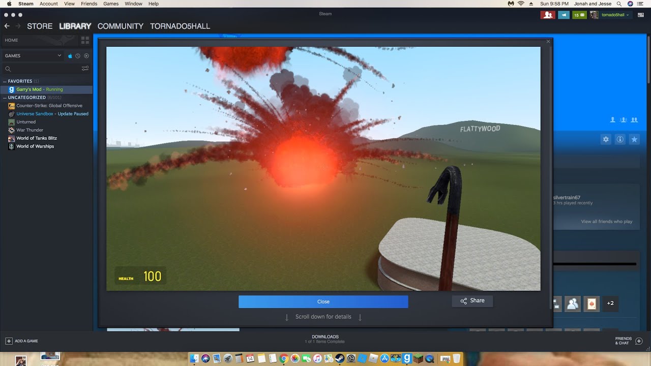 Exploding more bombs on gmod! - YouTube