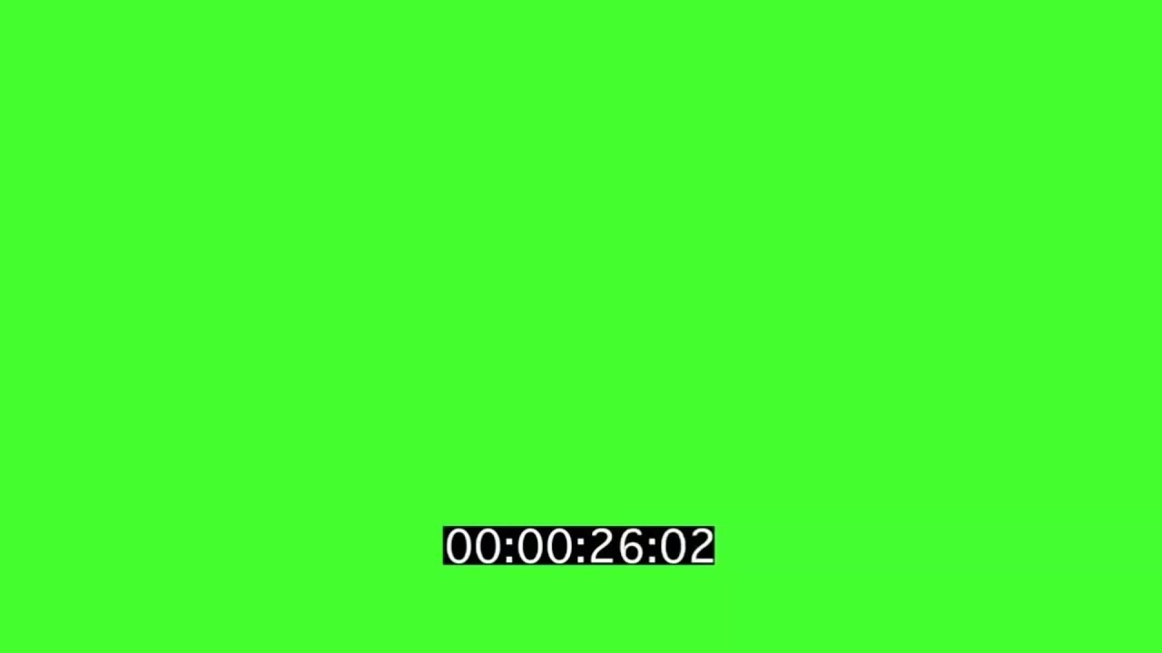 Time count green screen hd video your video background you like it ...