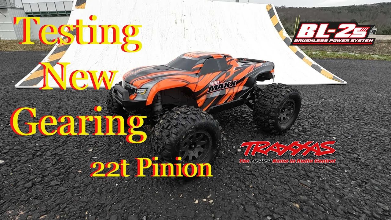 All New Traxxas Mini Maxx Testing speed and durability on new gearing ...