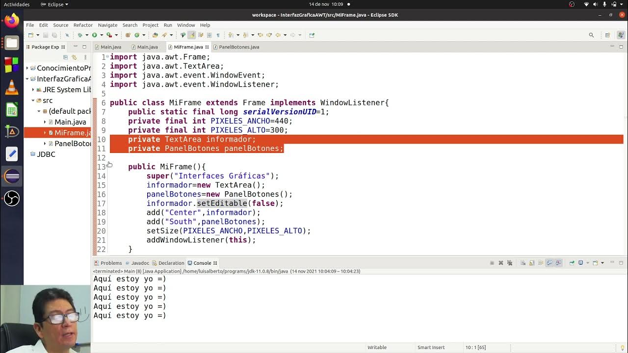 GUI Java - Herencia de Panel y Encapsulamiento - YouTube